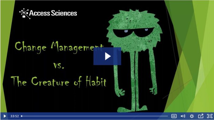 Our Presentations | Access Sciences -- Information Management